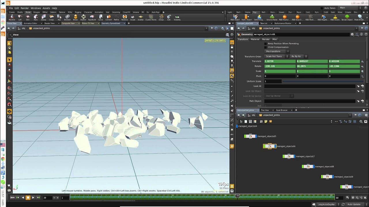Houdini to Unity. Extract Objects Asset. - YouTube