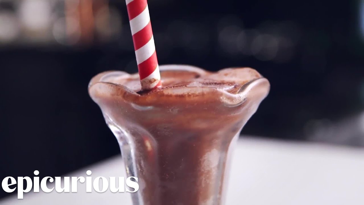 How to Make the Perfect Chocolate Float | Epicurious - YouTube
