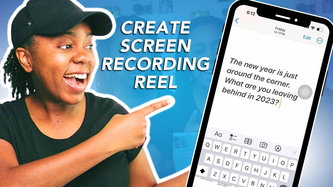 Create Screen Recording Reel for Instagram - YouTube
