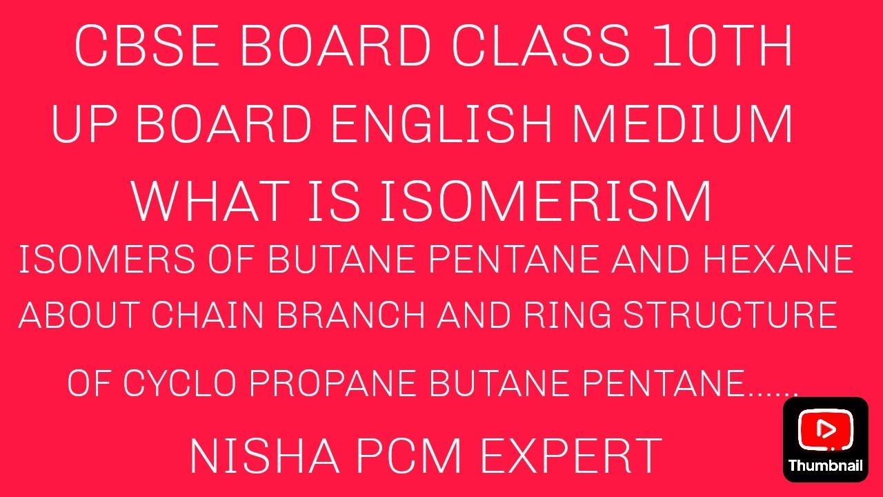 ABOUT ISOMERISM AND CHAIN,BRANCH, RING STRUCTURE, AND STRUCTURES OF ...