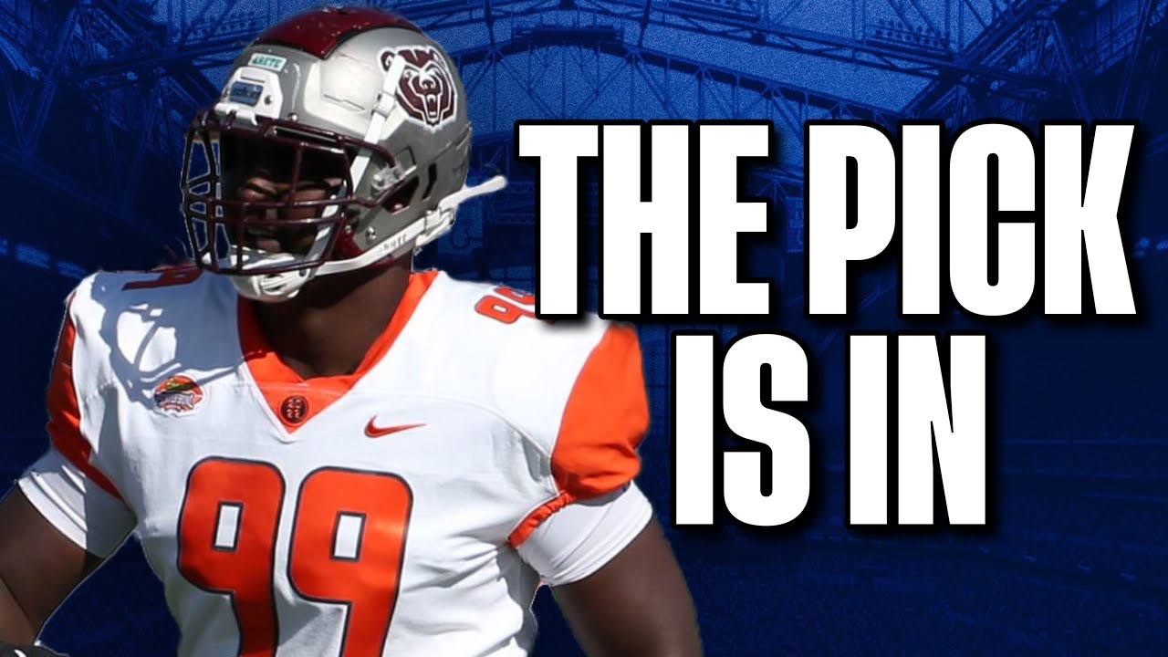 Indianapolis Colts Select DT Eric Johnson At Pick 159 - YouTube