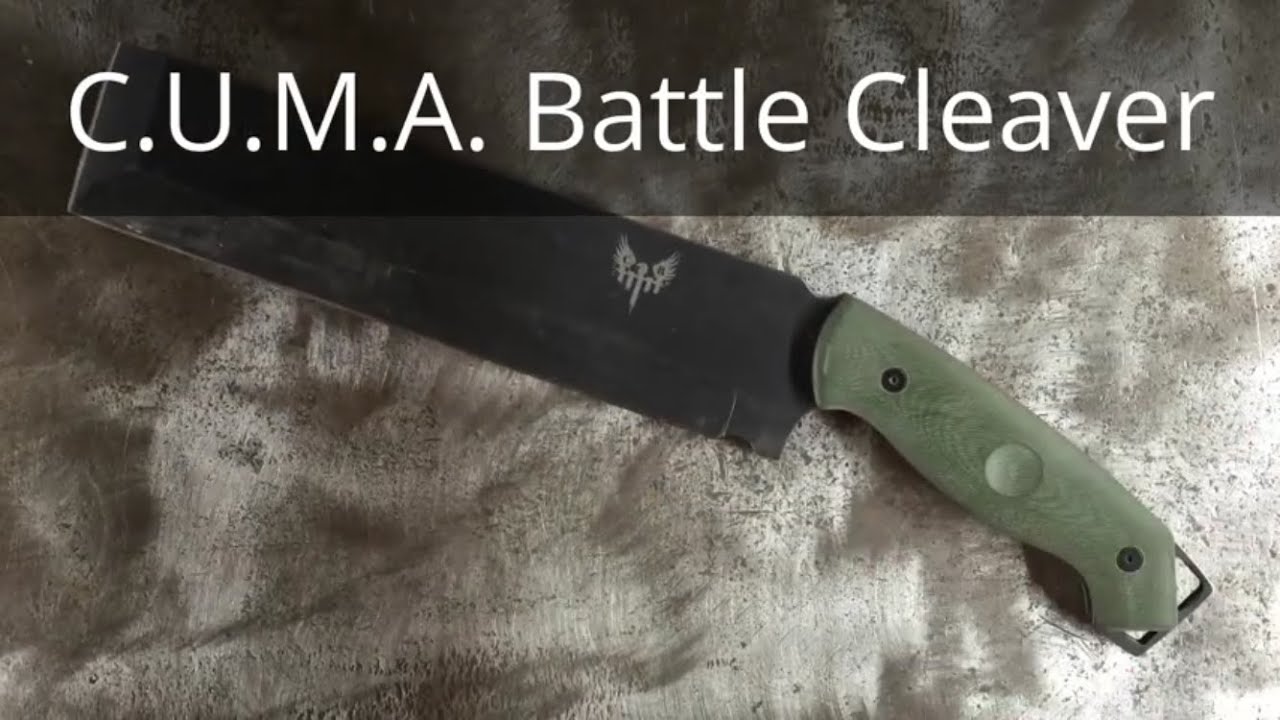 C.U.M.A. Battle Cleaver - YouTube
