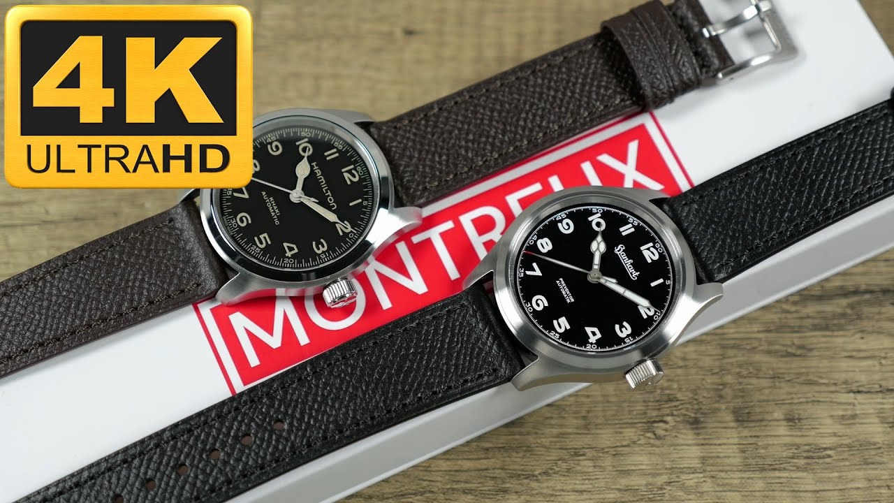 MONTREUX – French Epsom Leather Straps; Plus, Hamilton Murph & Hanhart ...