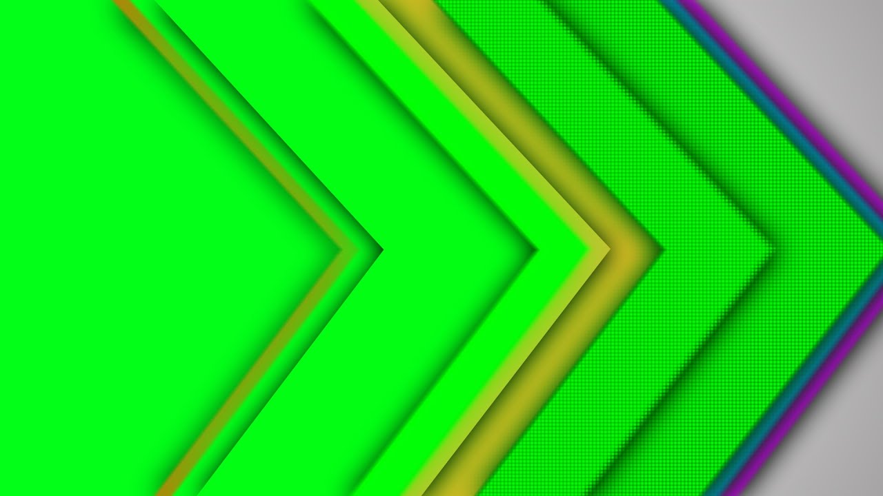 ARROW SLIDE GREEN SCREEN - YouTube