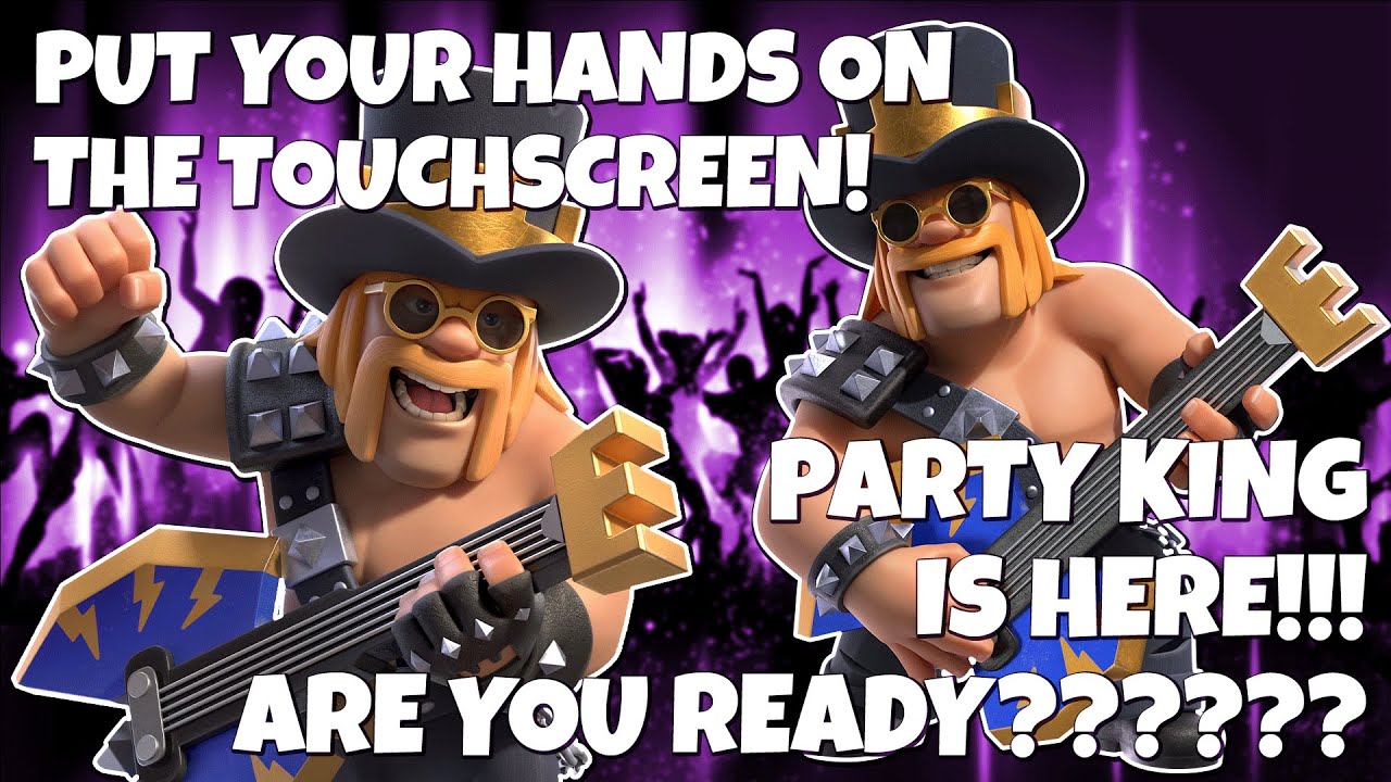 KING PARTY in arrivo! Skin del Gold pass di Agosto - Clash of Clans ...