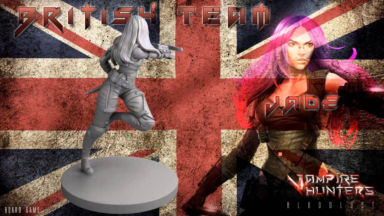 Vampire Hunters Board Game - British Team 3D rendered - YouTube