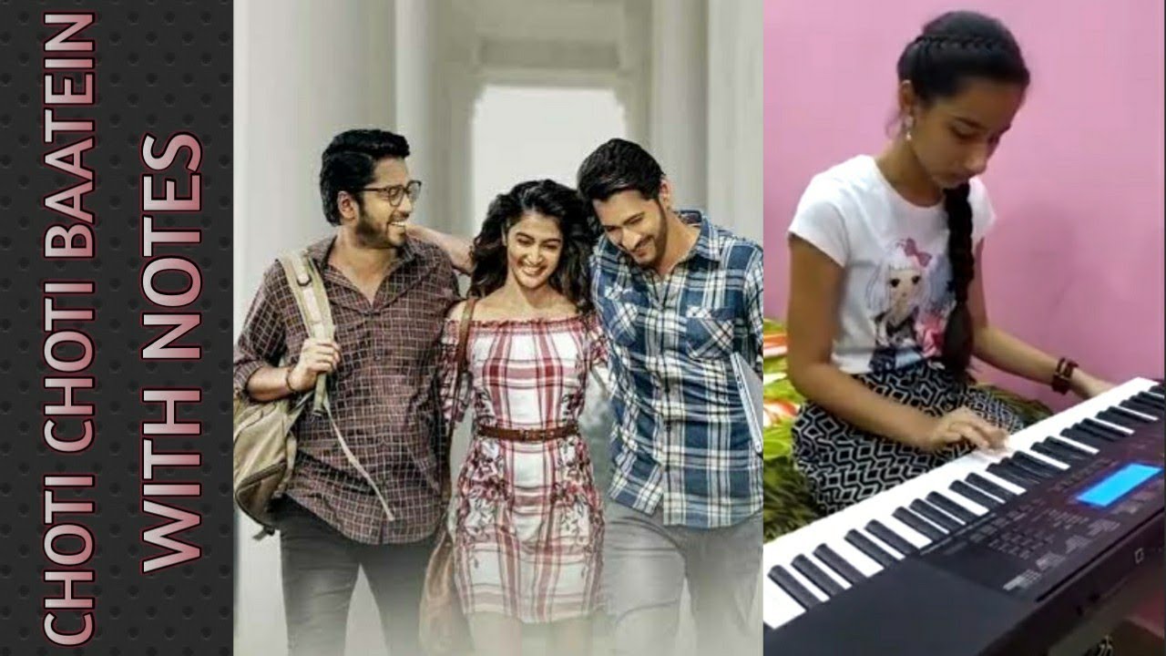 Choti choti baatein song on keyboard WITH NOTES IN DESCRIPTION # ...