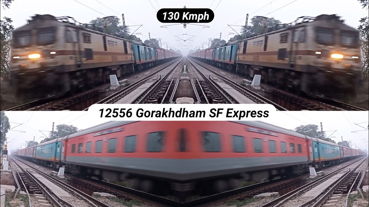 High Speed Super Fast Express Trains at Bhiwani Junction | AR ...