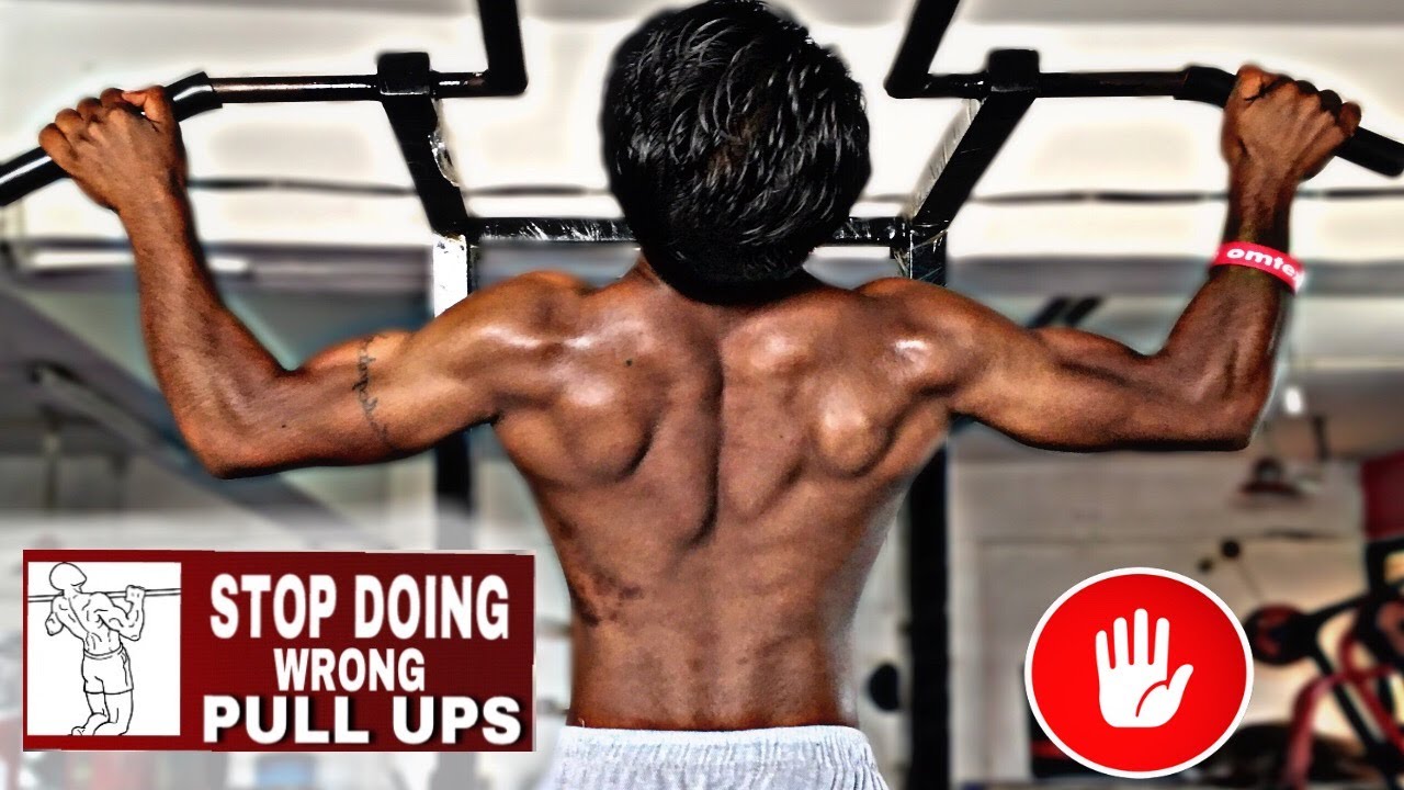 Stop Doing WRONG PULL UPS - YouTube