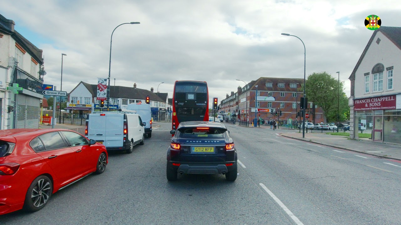 4K LONDON DRIVE TOUR. GROVE PARK - Wellesley Rd CROYDON - YouTube