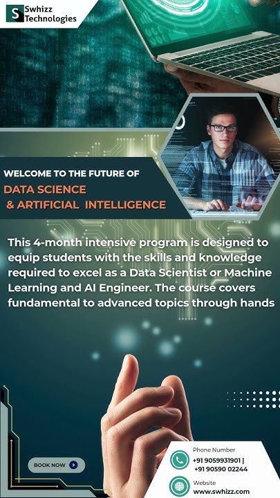 🔥 Become a Data Scientist in 3 Months | AI & ML Program by Swhizz Technologies - YouTube