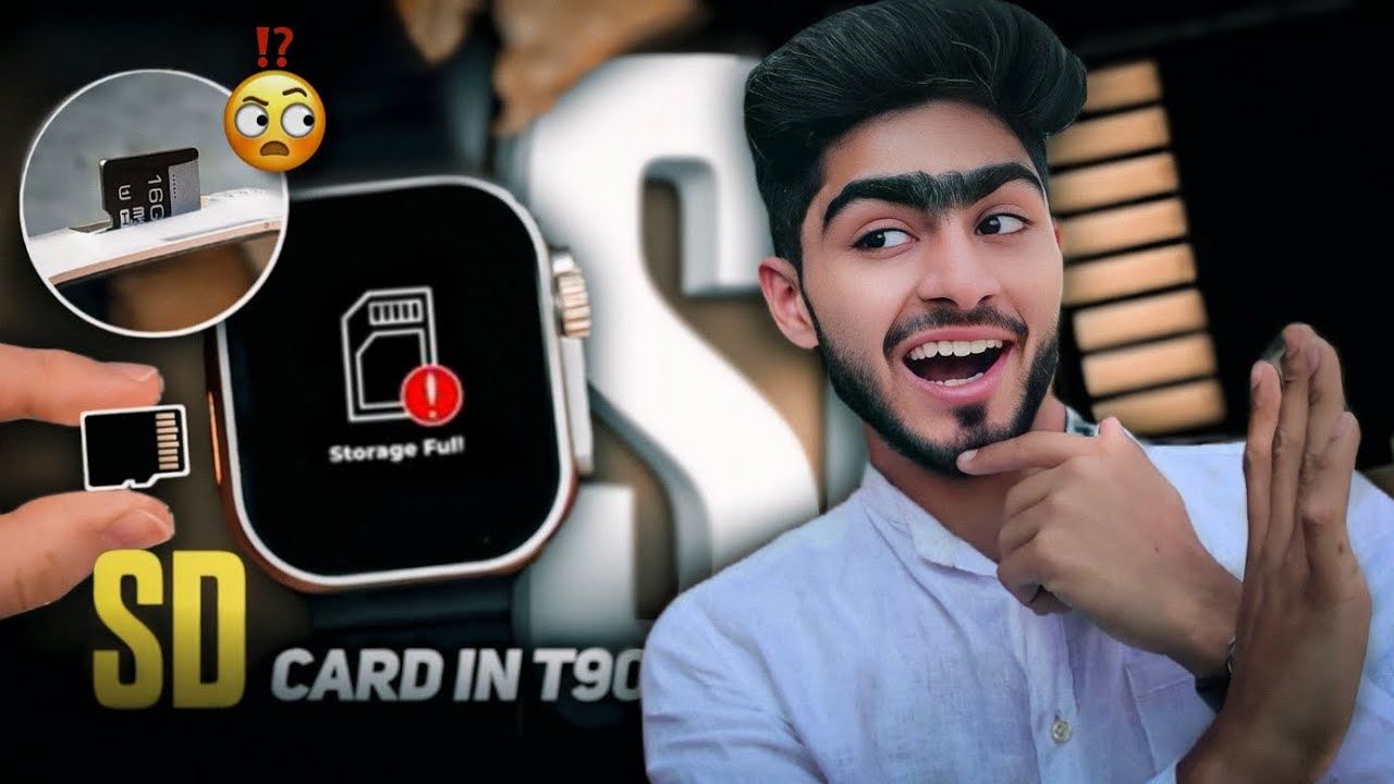Hidden "SD Card" Slot In T800/T900 Ultra Smart Watch 😉💖 | "memory card ...