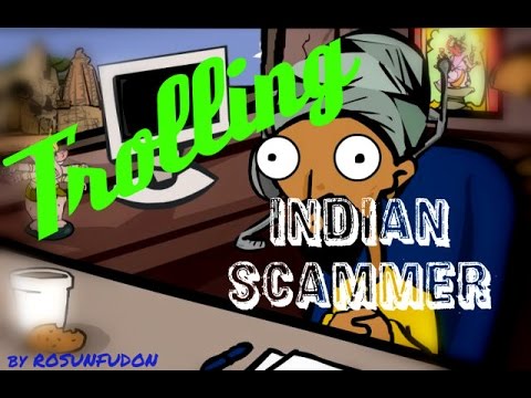 Trolling Indian Tech Support scammer [Dick jokes = rage quit] - YouTube