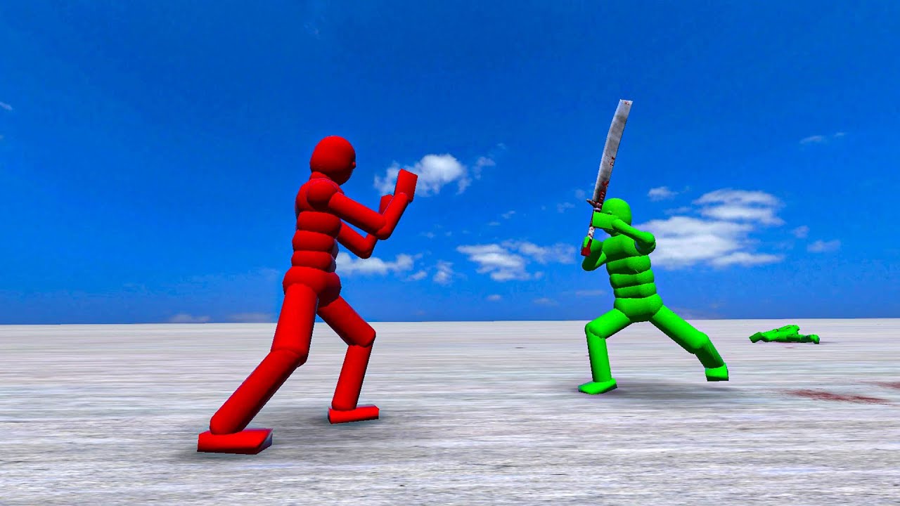 NPC Wars on Platforms with Active Ragdoll Physics! - YouTube