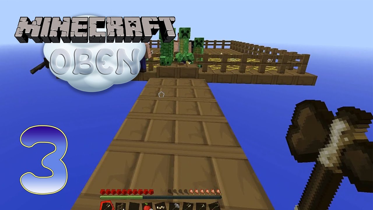 Minecraft Oben [GER][HD][Mod] #03 Der Lehmmann | Let's Play Skyfactory ...