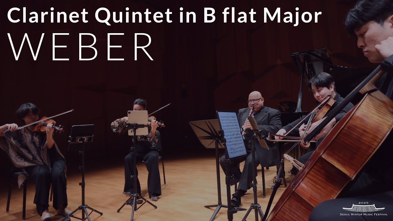 Weber, Clarinet Quintet in B flat Major, Op 34 | Ricardo Morales, Abel Quartet - YouTube