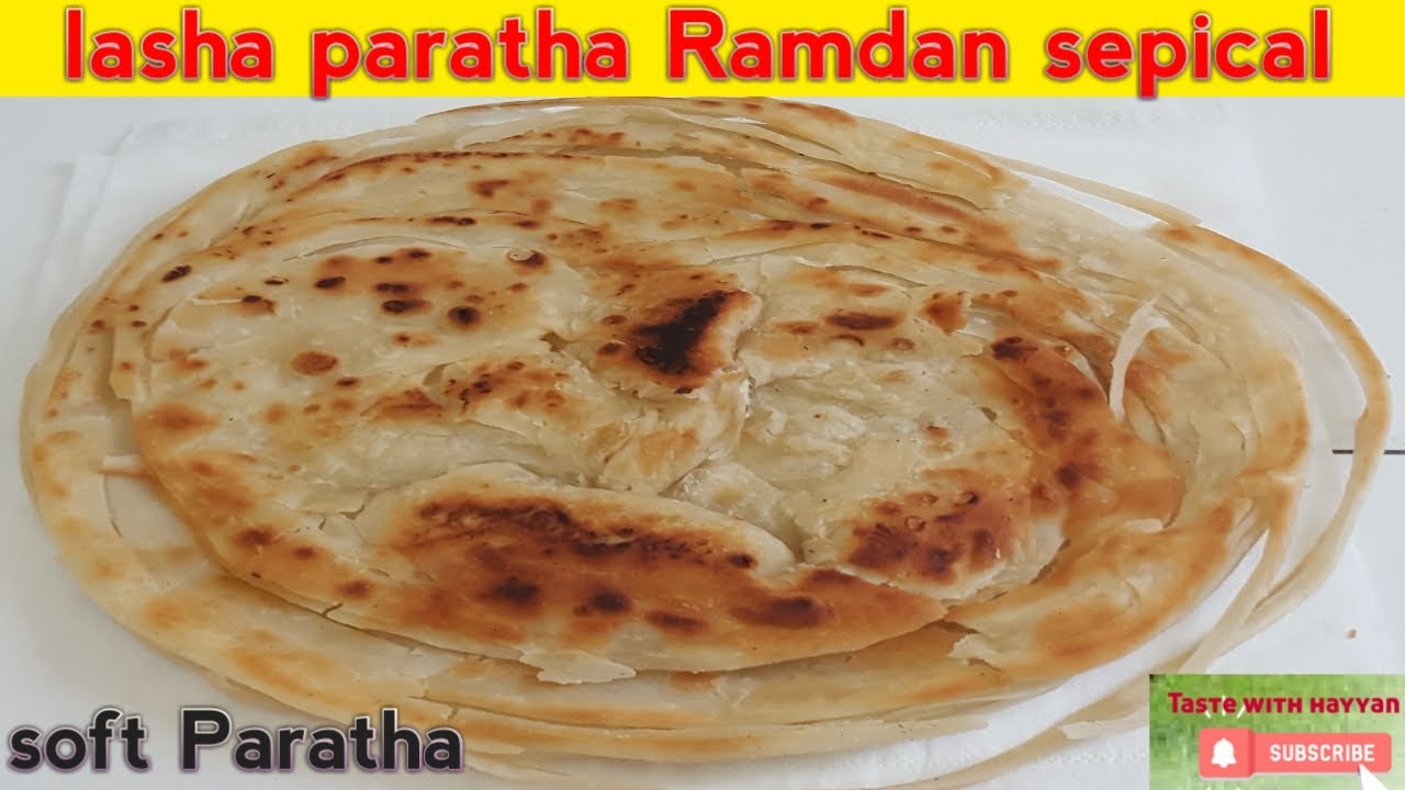 Lasha paratha Ramdan Recipe| Easy Soft lasha partha |lasha paratha by ...