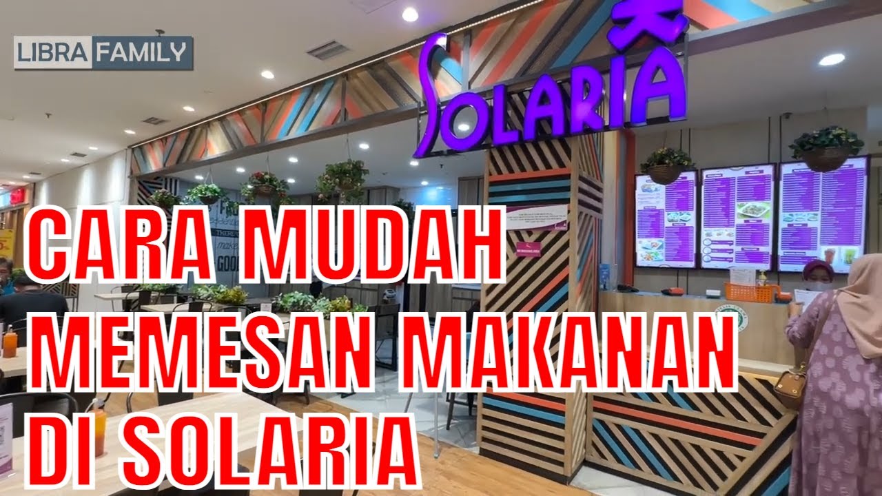Cara Pesan Makanan di Solaria Mudah dan banyak metode pembayarannya ...