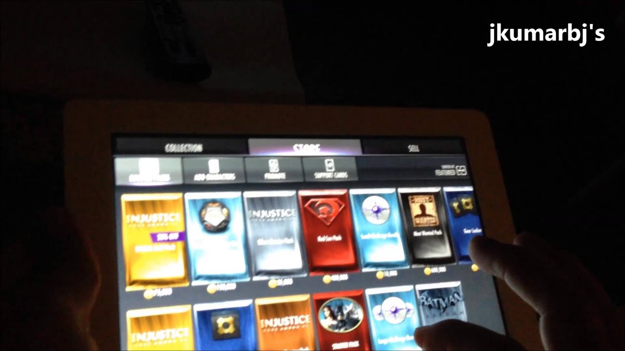 IOS Injustice Gods Among Us Booster Pack Glitch 22 Feb 2015! ipad no Cheat or Hack - YouTube