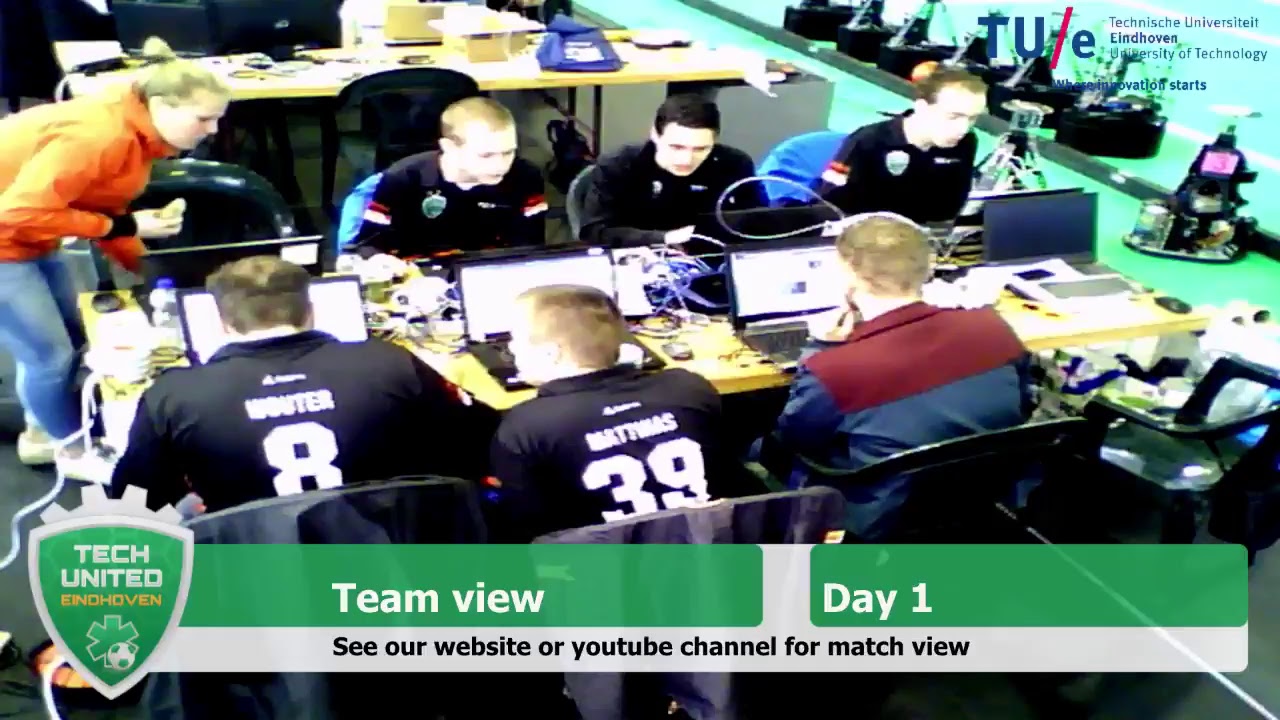 Team view, Portuguese Open 2017, Tech United MSL team - YouTube