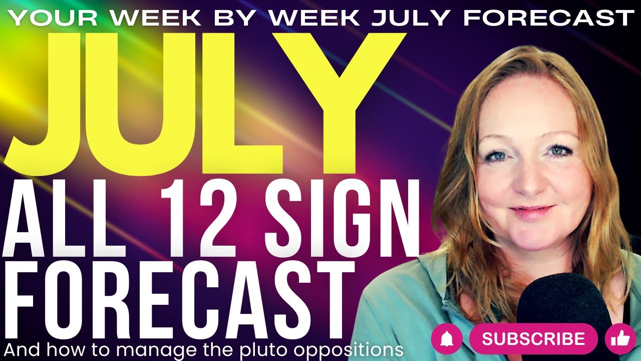 JULY 2024: 'Give Me Strength' Your All 12 Sign Forecasts! Mars Conjunct Uranus & Pluto ...