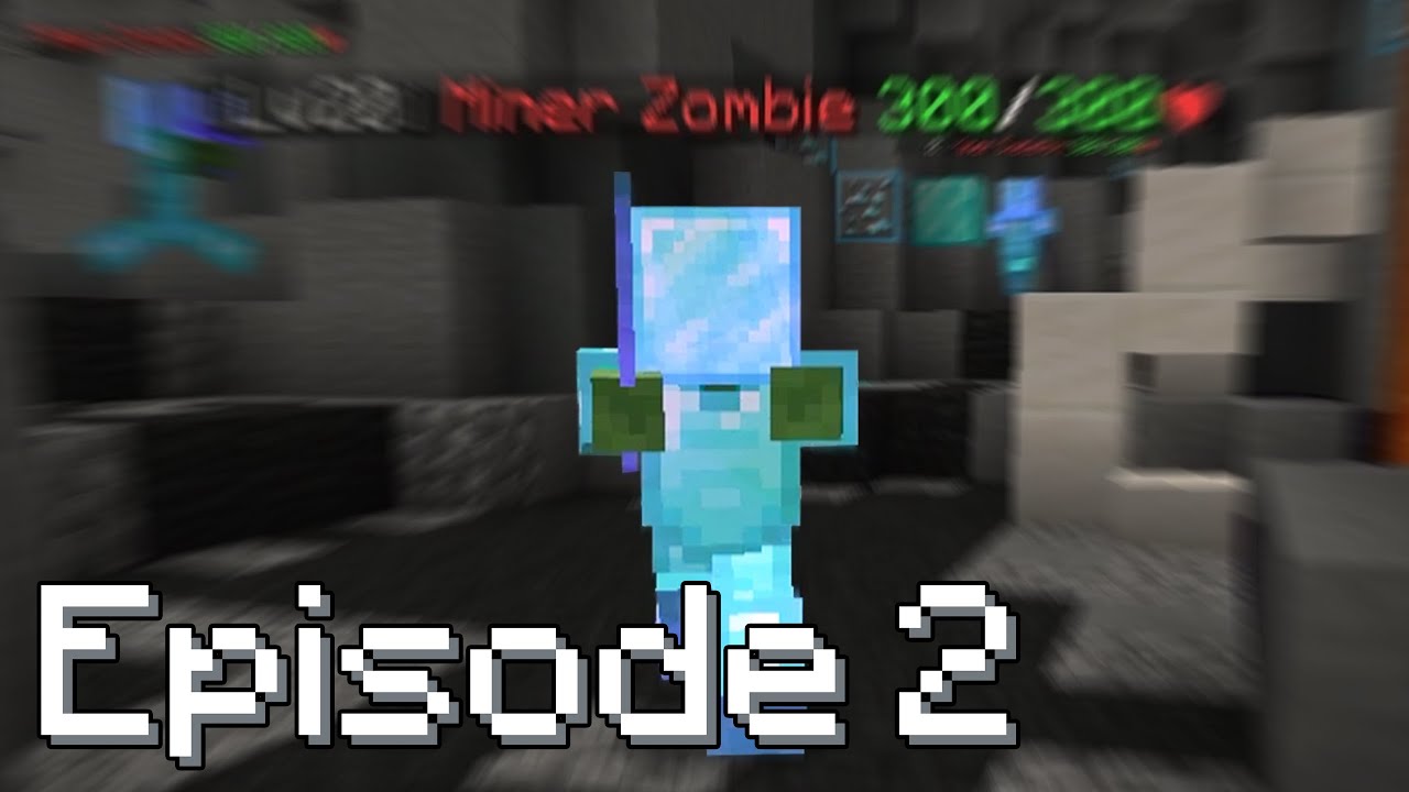 Conquering the DEEP CAVERNS - Hypixel Skyblock - YouTube