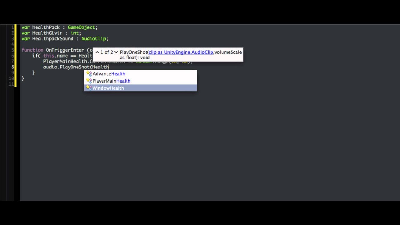 [FREE] Unity health pack script!... - YouTube