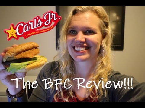 Carl's Jr. NEW BFC Review | Big Fried Cheese Angus Thick Burger - YouTube