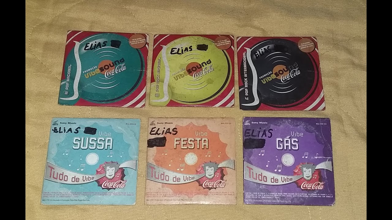 Minha Coleção de Mini CDs da Coca Cola - YouTube