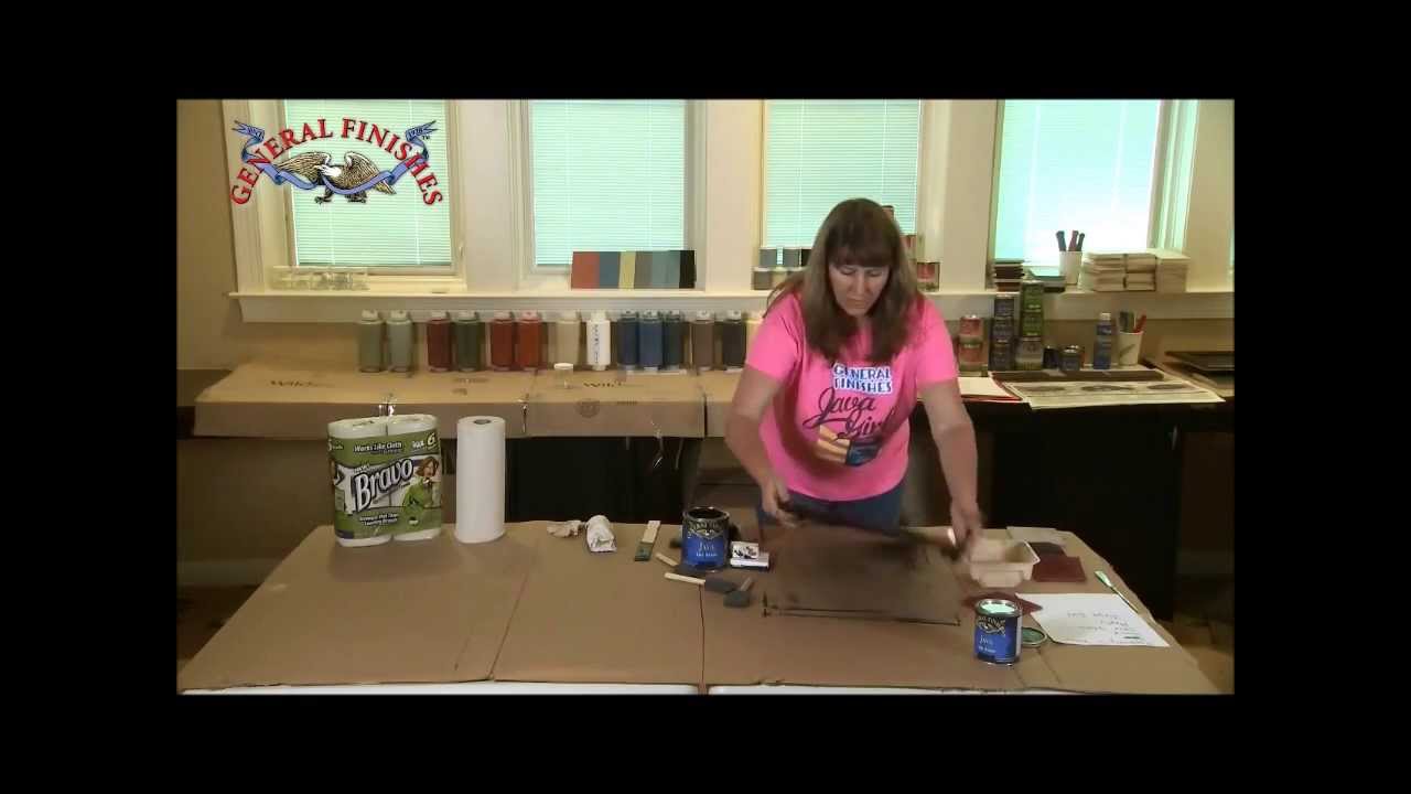 How to Use Gel Stain: Applying as Paint | General Finishes - YouTube