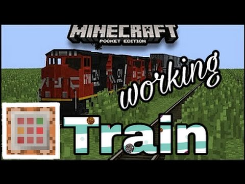 Command Block Map || Working Train / Dùng Command Block tạo ra một con ...