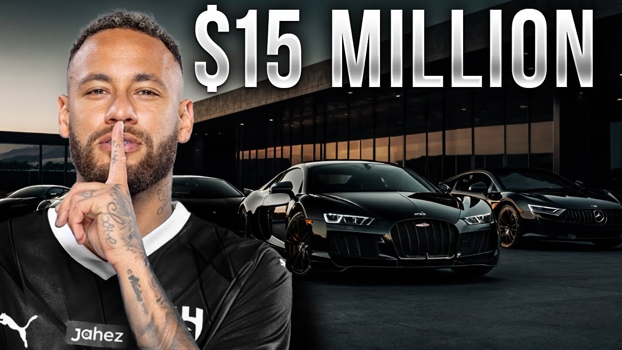 Inside Neymar’s $15 Million Car Collection - YouTube