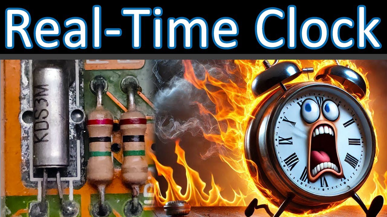 Temporal Drift: This Real-Time Clock is on FIRE! - YouTube