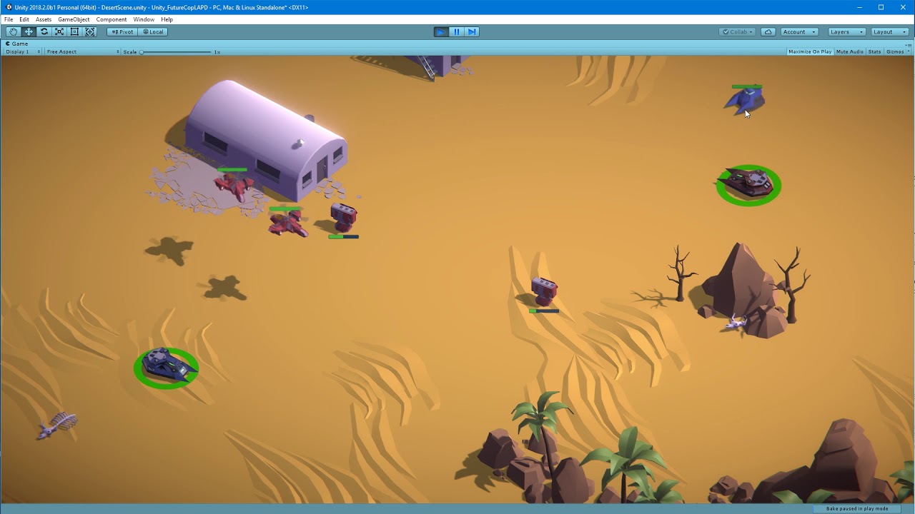 Future Cop LAPD - Unity WIP - YouTube