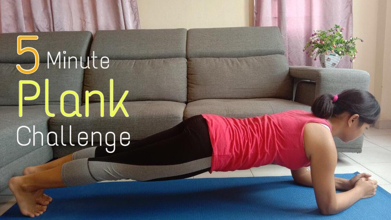 5 Minute Plank Challenge - YouTube