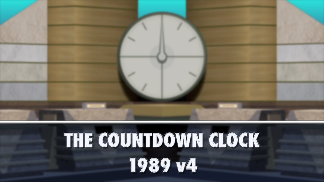 The Countdown Clock | 1989 v4 - YouTube