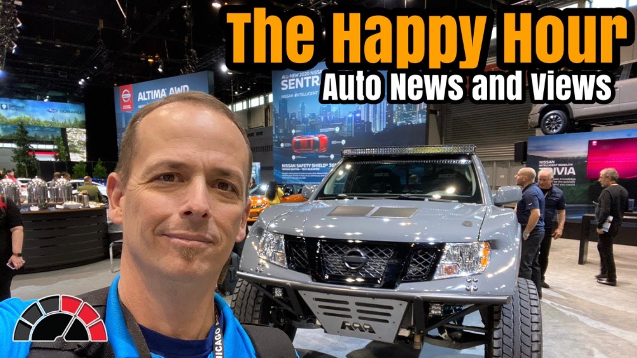 The Happy Hour - Auto News and views Chicago Auto Show prep - YouTube