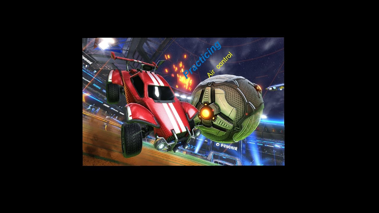 Aerial control pack practice rocket league - YouTube