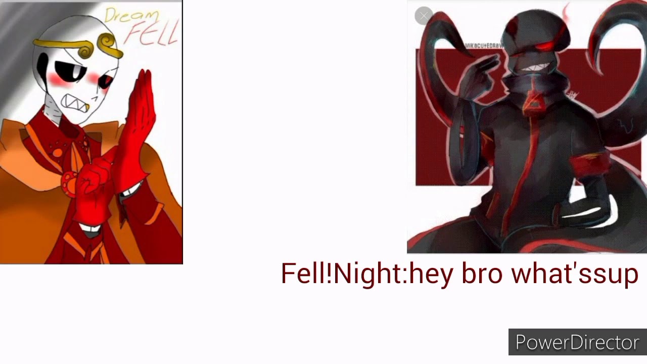 Fell!dream and Fell!nightmare taking each other[read description] - YouTube