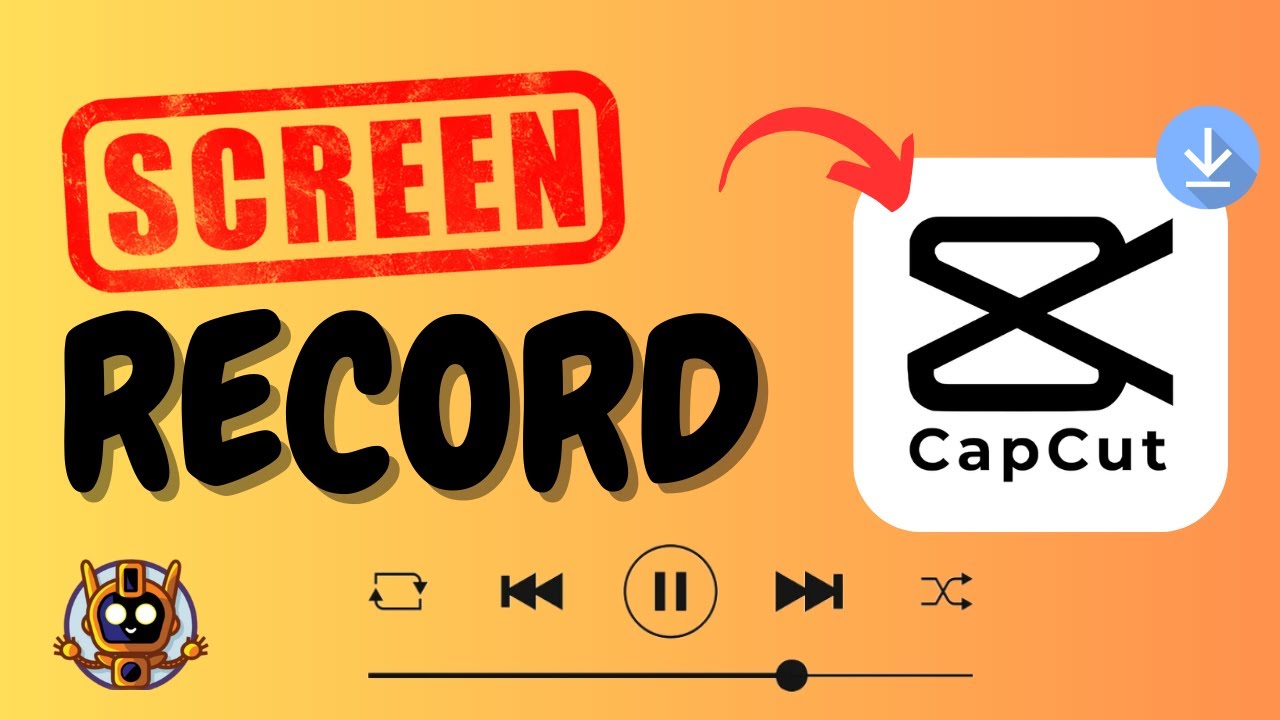 How to Easily Screen Record using CapCut - Full Guide (2025) - YouTube