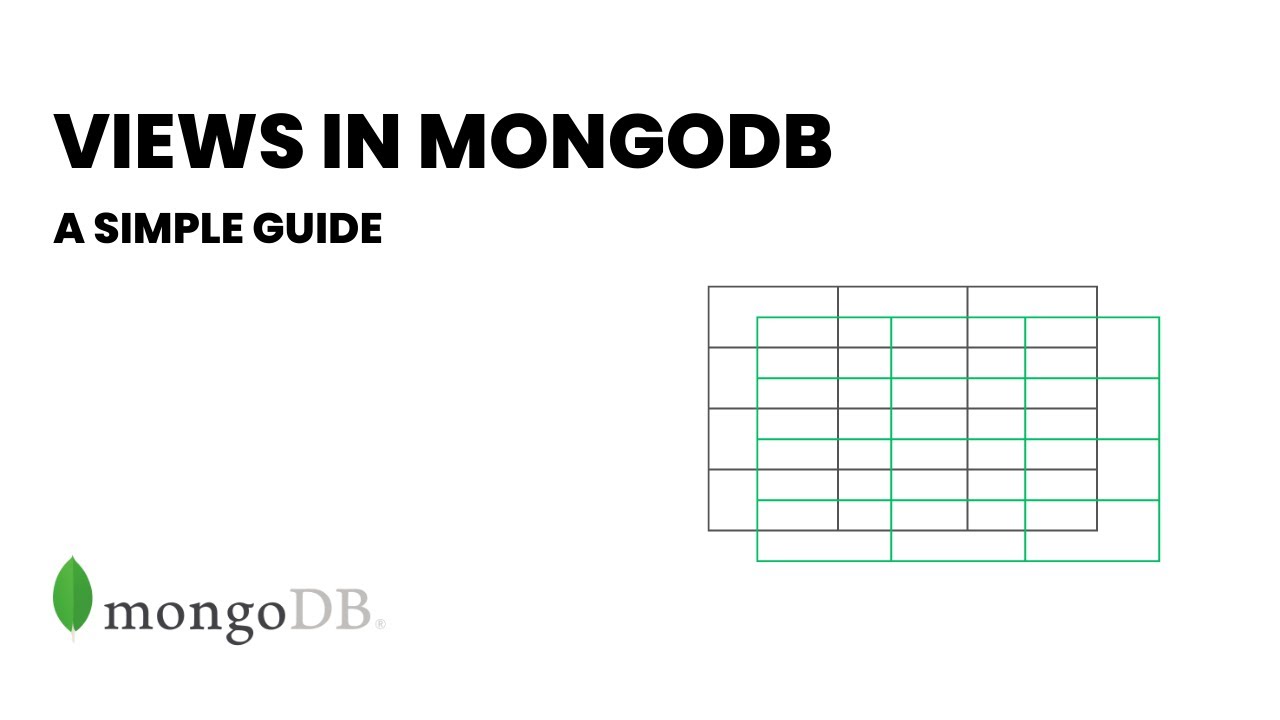 Views In MongoDB YouTube Views In MongoDB YouTube