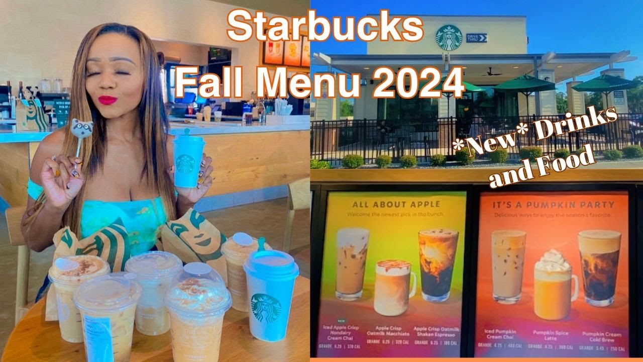 Trying Starbucks Fall Drinks 2024 | New Starbucks Fall Menu | New Food ...