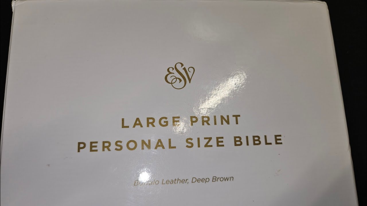 My ESV 12 Point font is here! - YouTube