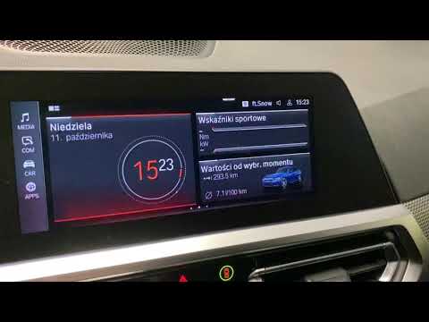 BMW G20 318i LCI Live Cockpit Standard part 2 - YouTube