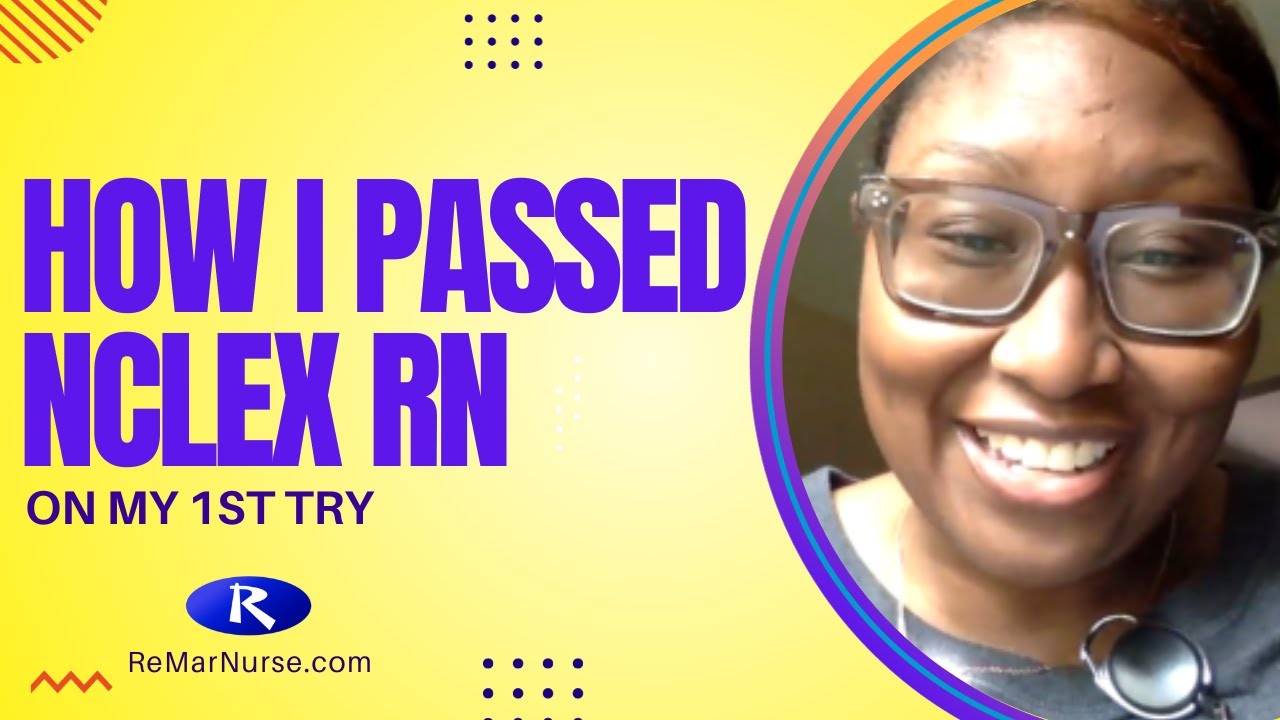 How I Passed NCLEX RN On My 1st Try - YouTube