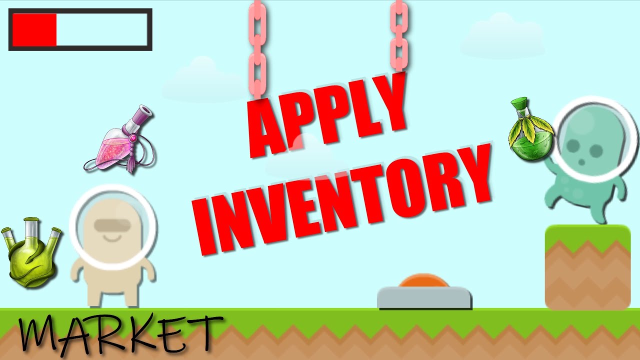 HOW TO APPLY A SIMPLE INVENTORY TO A PLATFORMER GAME IN GDEVELOP - YouTube