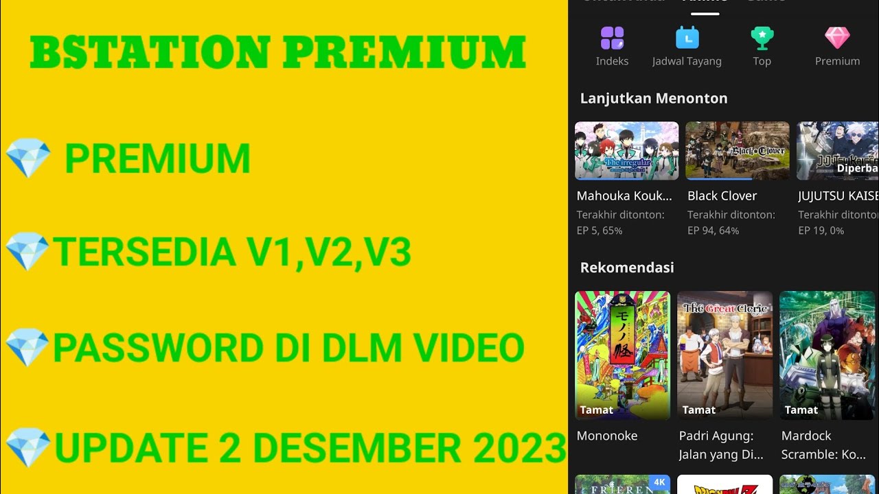 Bstation Premium Dan Bermain Mobile Legend Part 1 Update 2 Desember ...