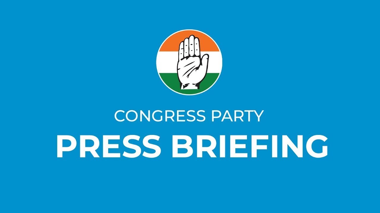 LIVE: Congress Party delegation addresses the media after meeting the ...