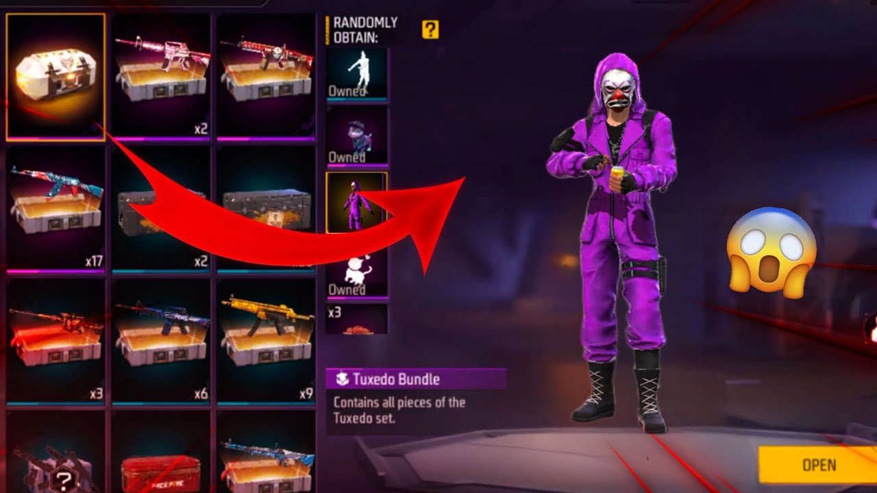 I got purple criminal 😱 || free fire 🔥 - YouTube