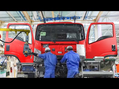Isuzu Truck Production in Japan - How Japanese Trucks are Made